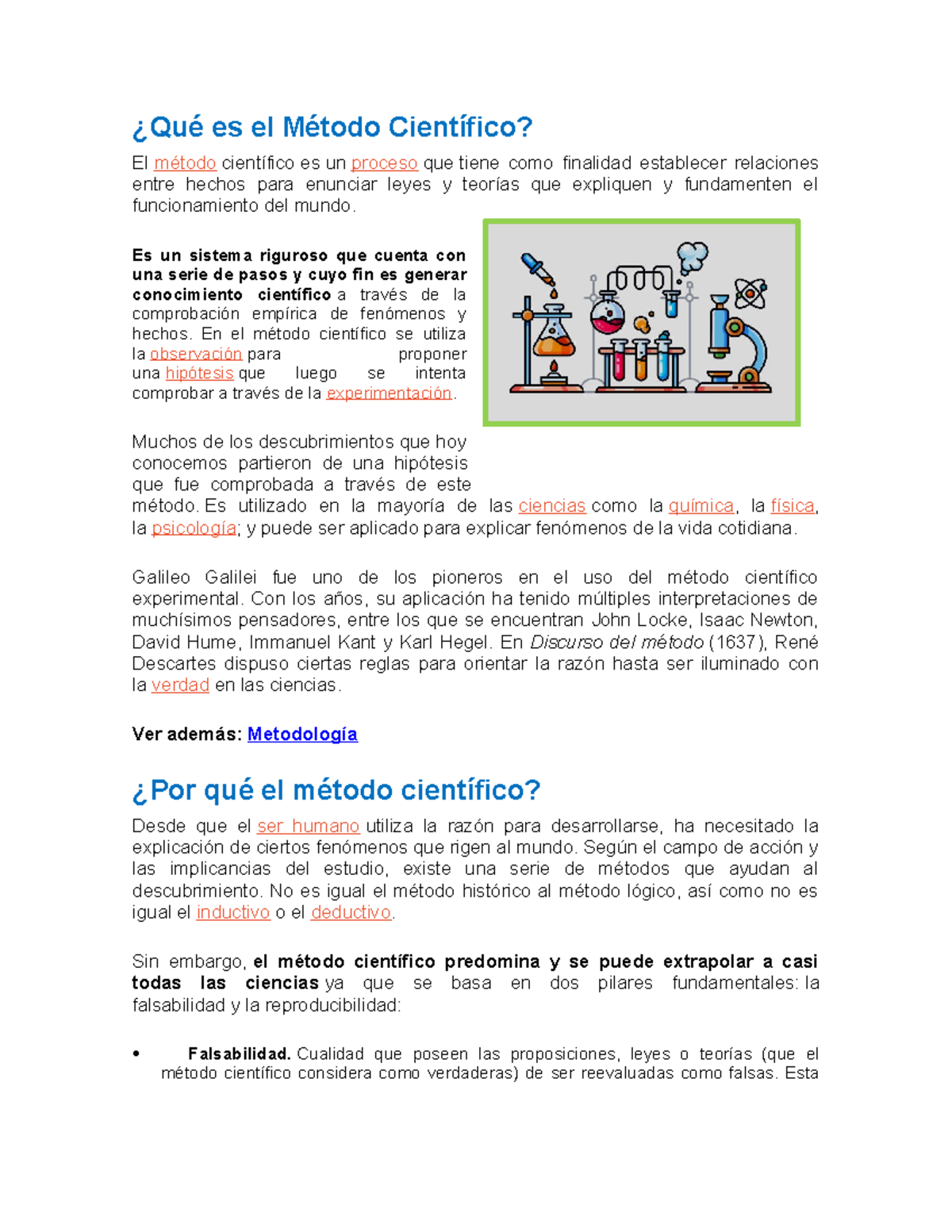 Método Científico-GB - mmm - ¿Qué es el Método Científico? El método ...