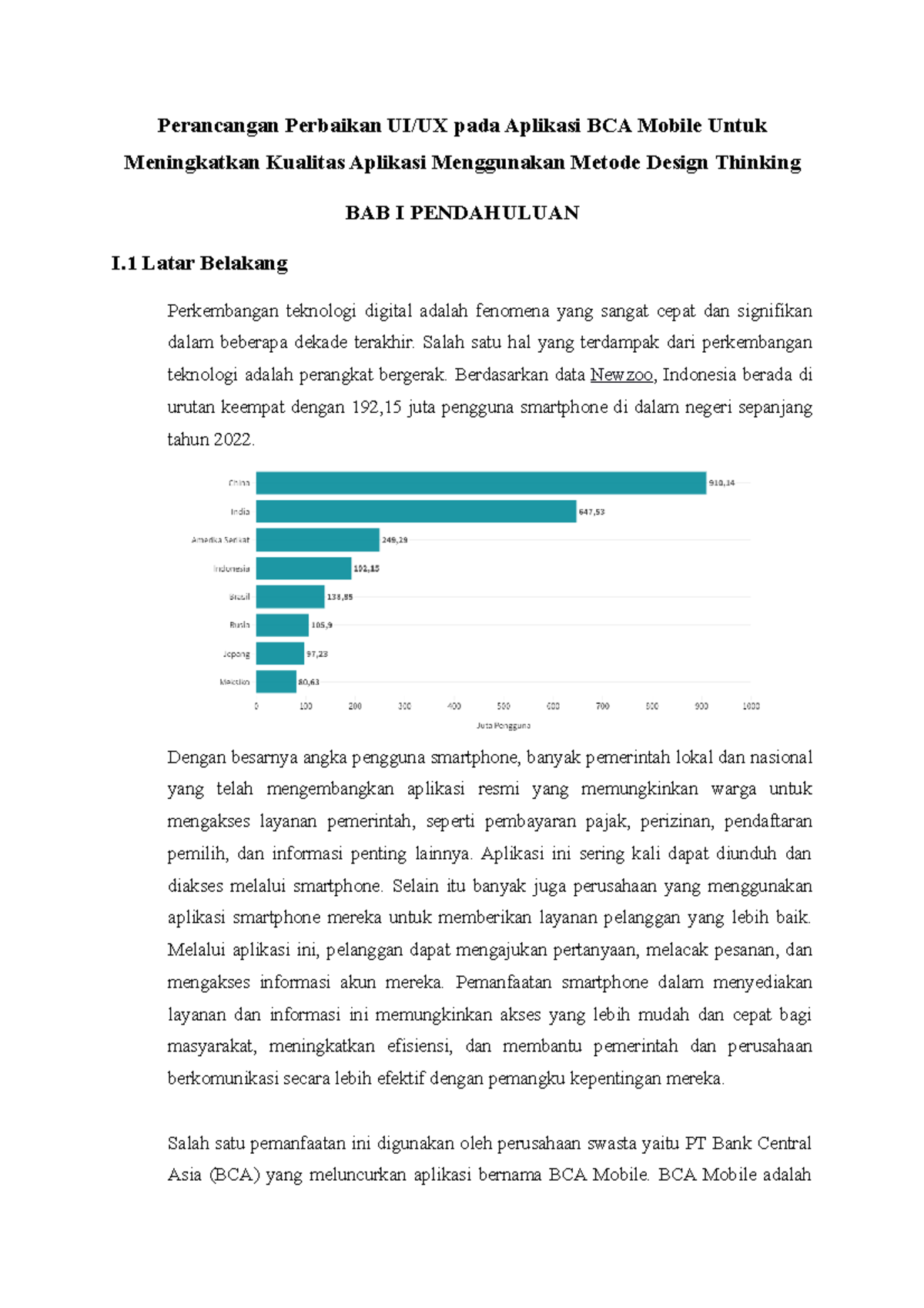 Perancangan Perbaikan UI BCA - Perancangan Perbaikan UI/UX pada Aplikasi BCA Mobile Untuk - Studocu