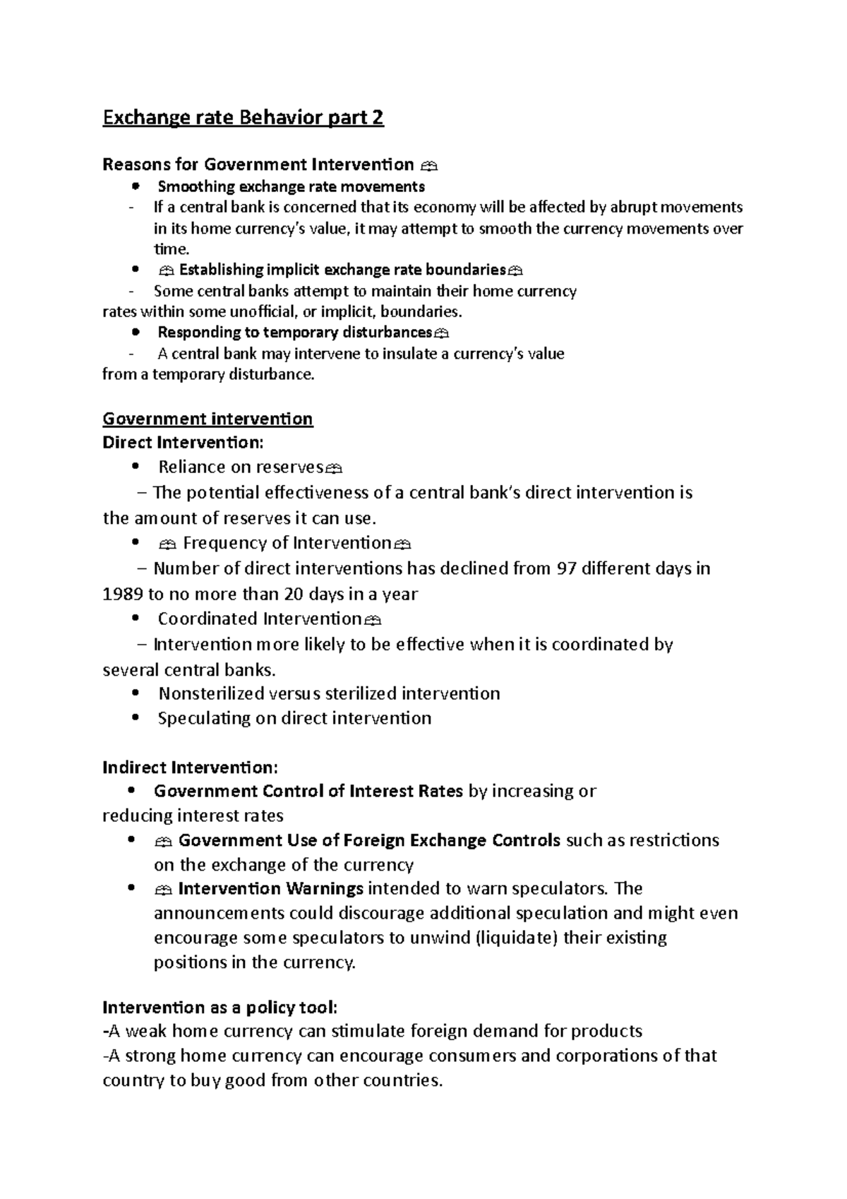 Exchange rate Behavior part 2 - Establishing implicit exchange rate ...