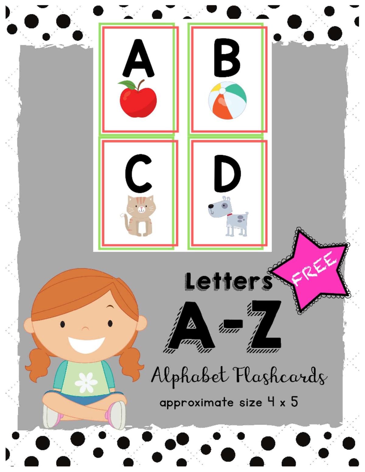 Alphabet Flashcards Green and Pink Freebie - ecc1 - Studocu