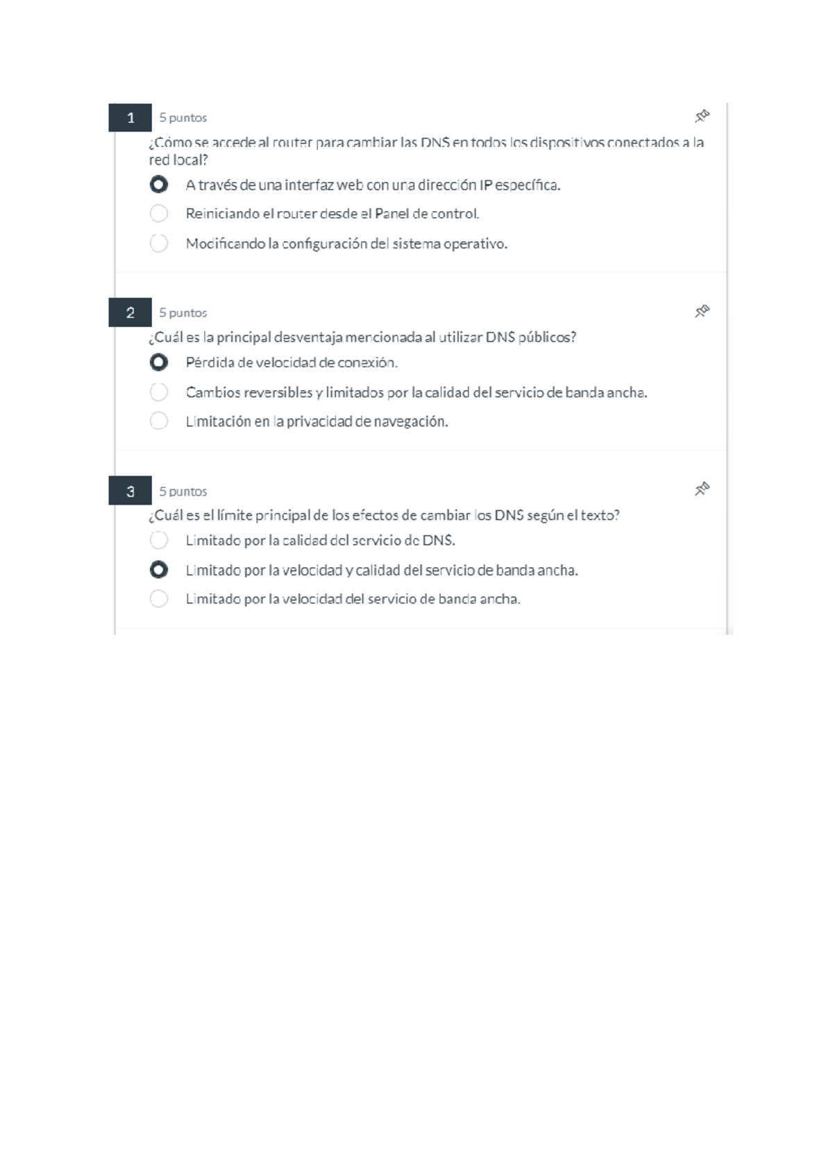 TP4 Redes 95% - 1 5 puntos se accede al router para cambiar las DNS en todos los dispositivos ...