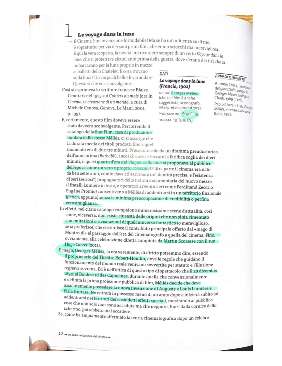 50 passi cinema - libro - DAMS - Discipline delle arti, della musica e ...