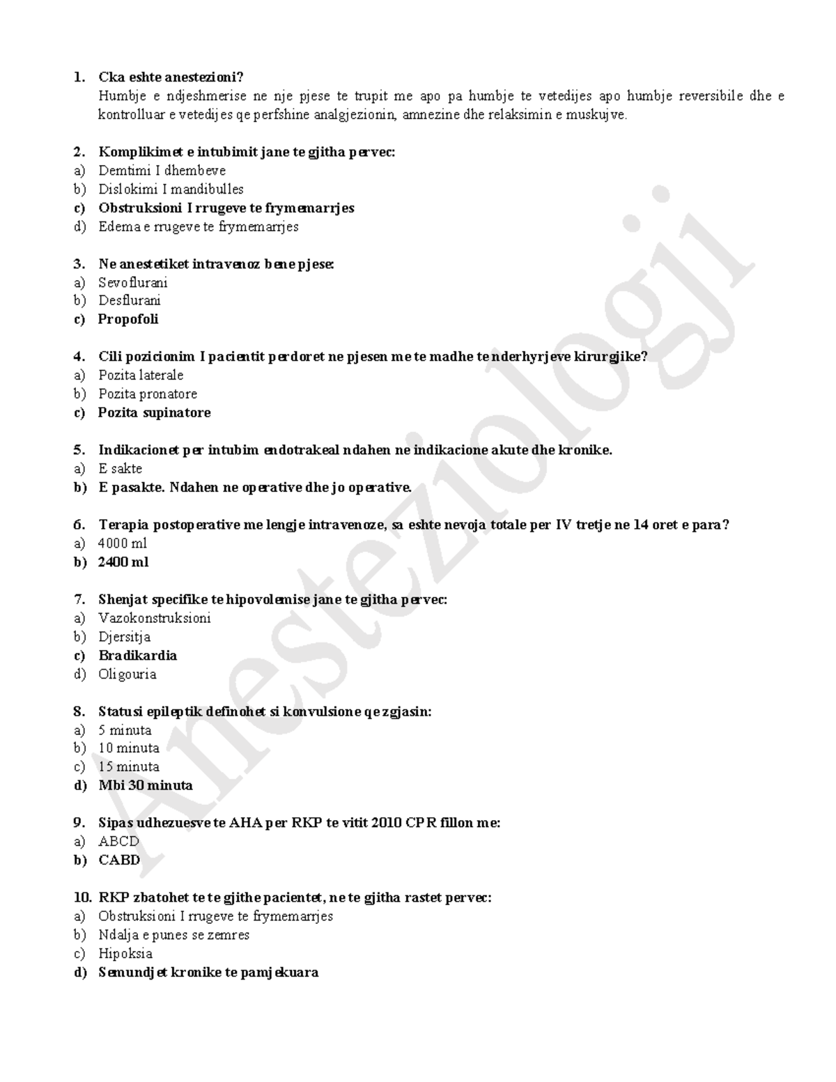 Anesthesiology in human body - Cka eshte anestezioni? Humbje e ...