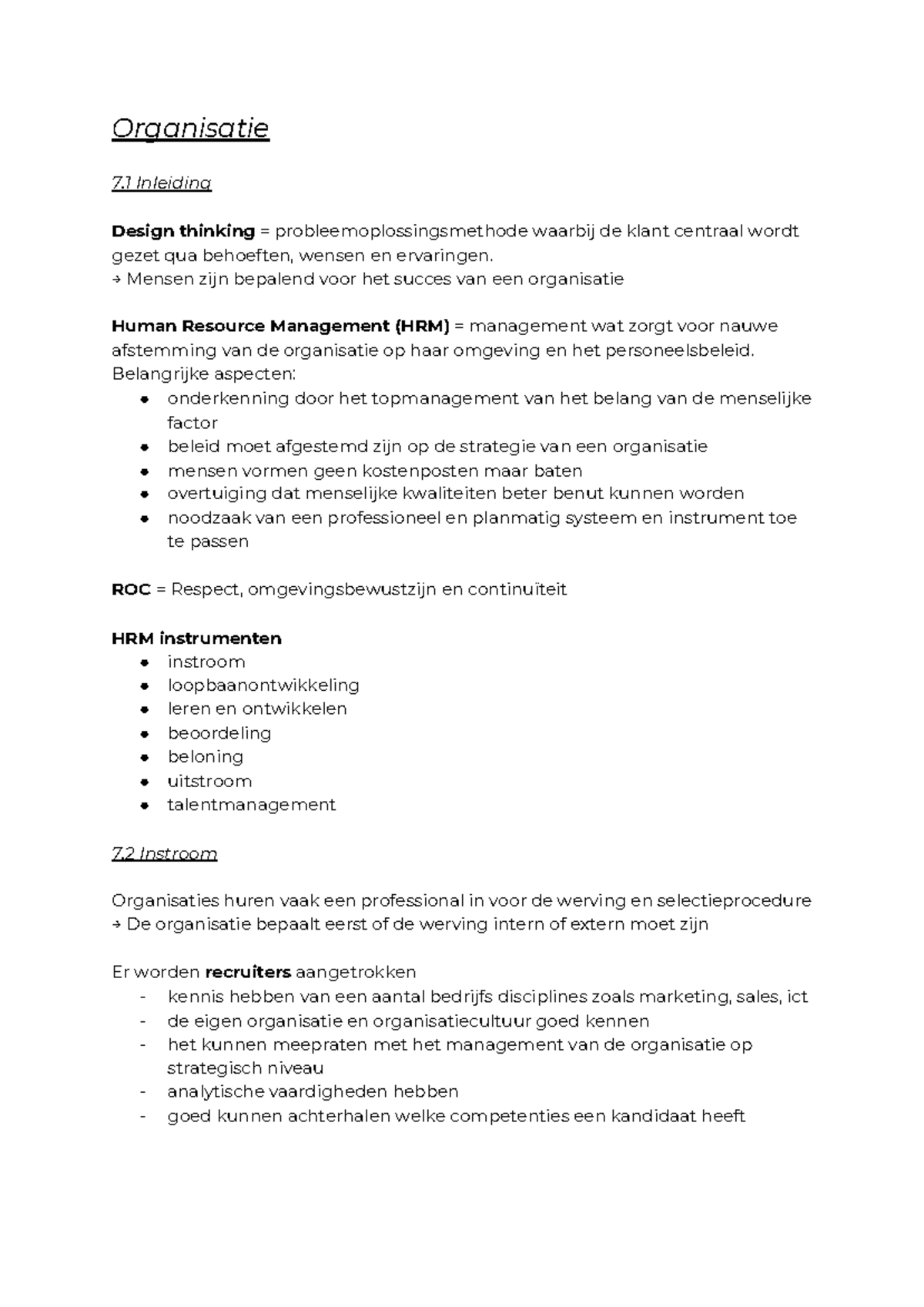 Handboek Organisatie en management - Organisatie _7 Inleiding _ Design ...