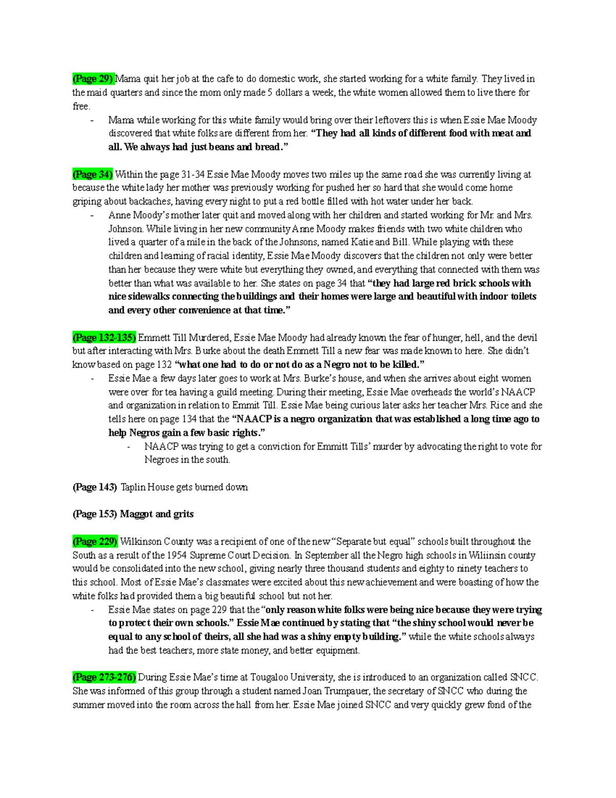 Coming of Age Notes 2 - American history from 1865 to the present ...