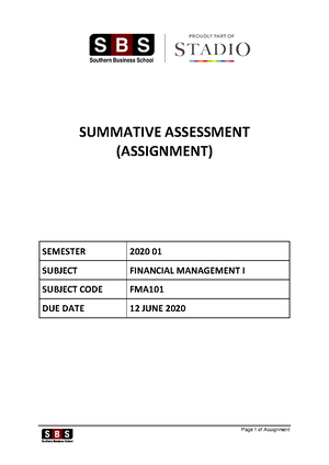 [Solved] Lesson plan for grade 9 ems financial literacy - Financial ...