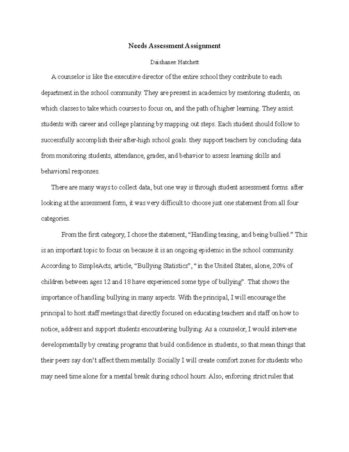 Topic 8 assignment - SCN 501 - GCU - Studocu