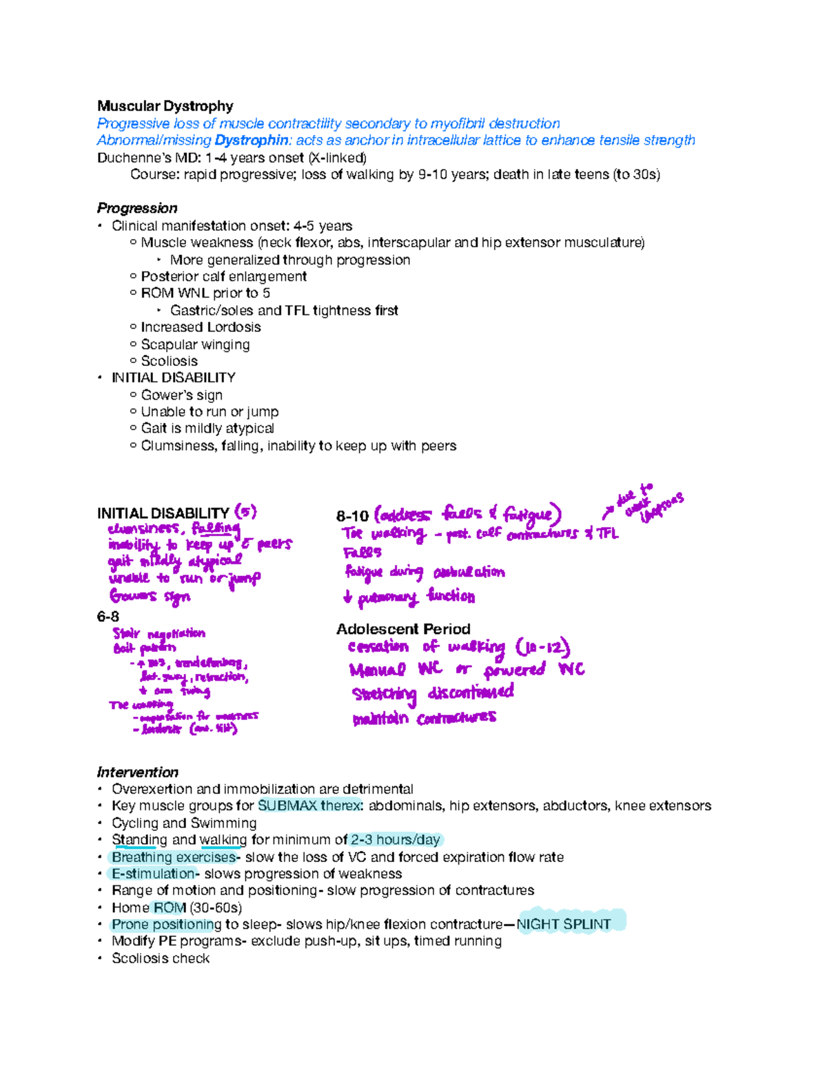 Muscular Dystrophy (DMD & SMA) - Warning: Error during font loading: XMLHttpRequest is not ...