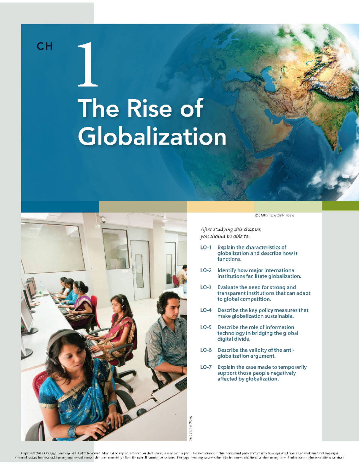 Chapter 1 The rise of globalization - Introduction to Biology - Studocu