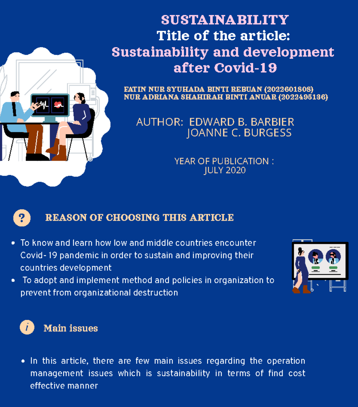 Opm infographic - infograhic - SUSTAINABILITY Title of the article ...