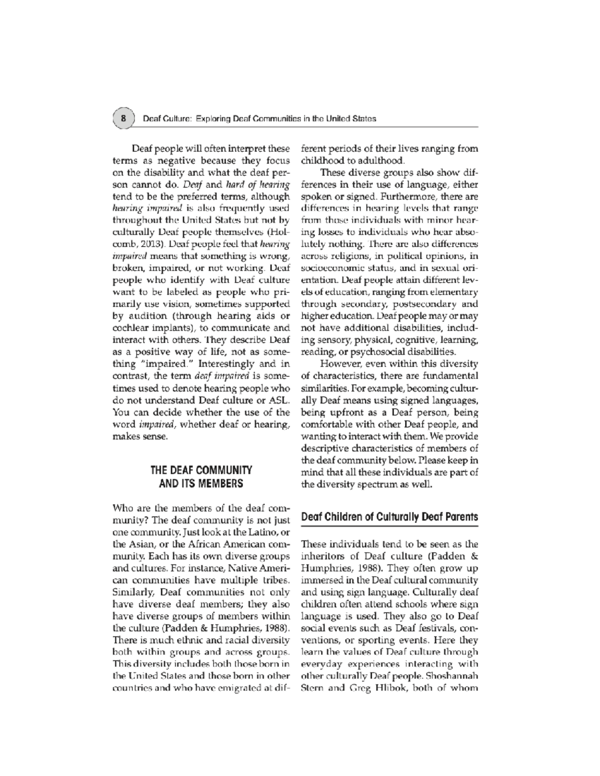 Deaf Culture Chapter 1 - ASL 101 - Studocu