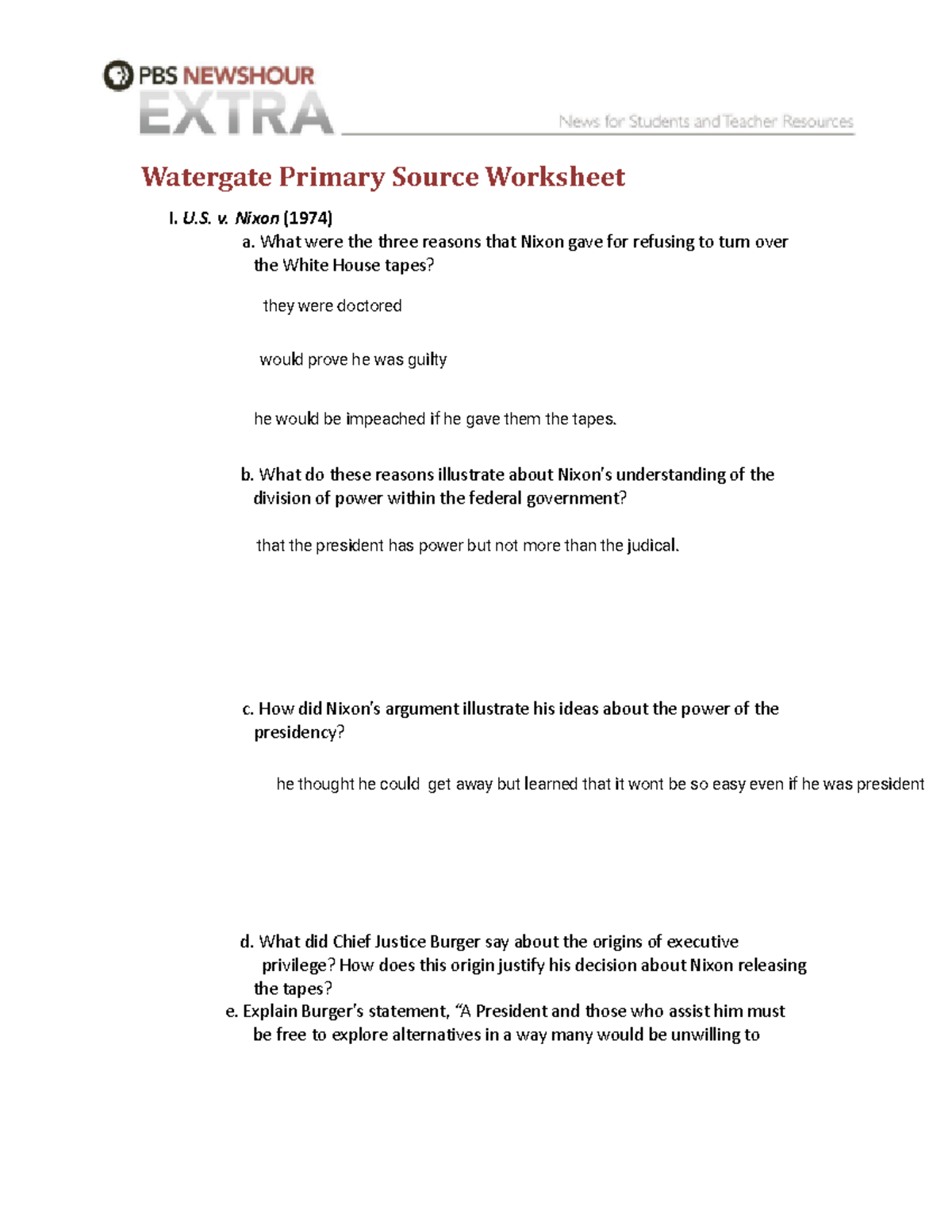 Kami Export - Kaden Veasey - Watergate-Primary-Source-Worksheet (1) - Watergate Primary Source ...