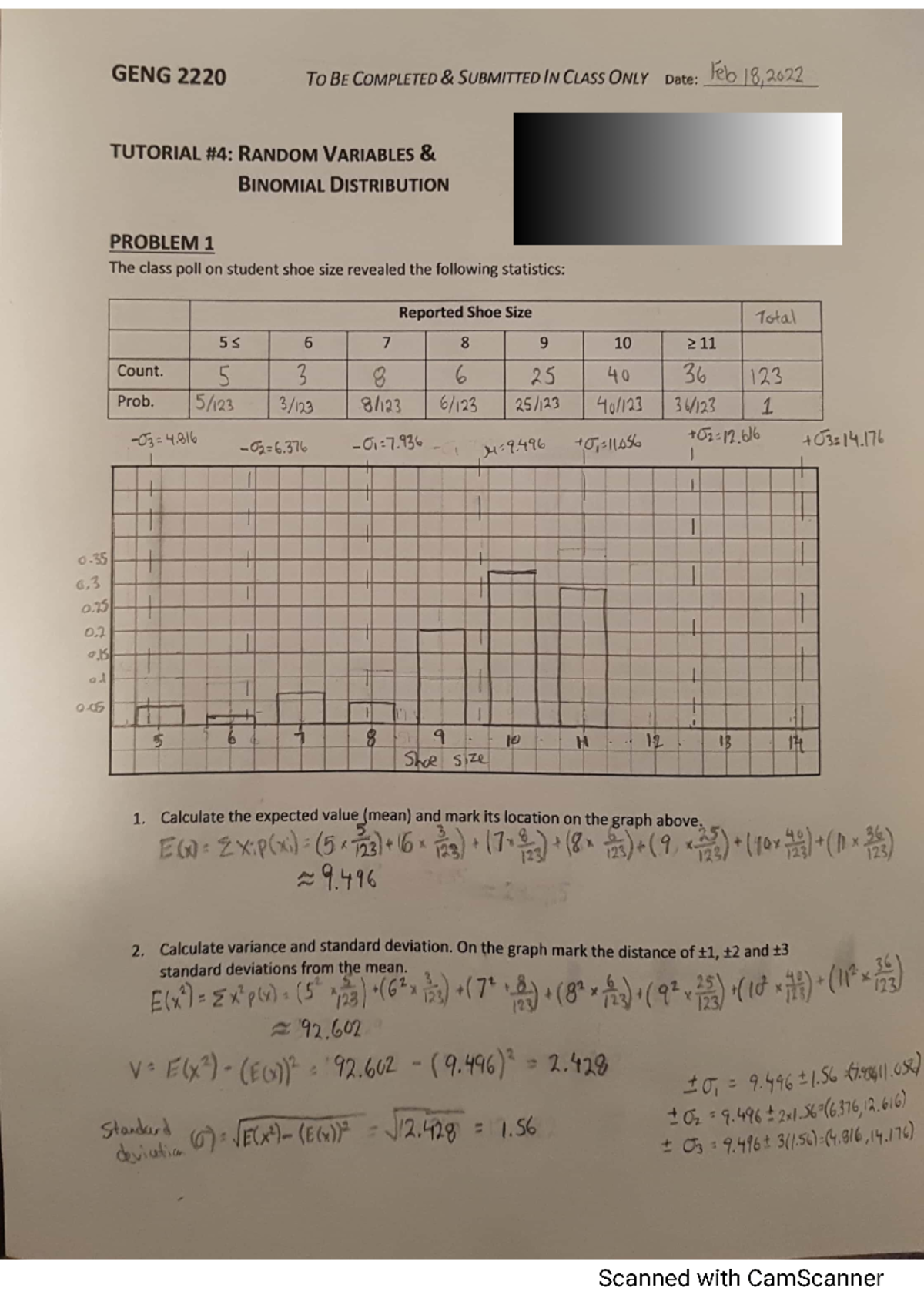 Tutorial 4 - Study Guide - GENG To BE COMPLETED SUBMITTED IN CLASS ONLY ...