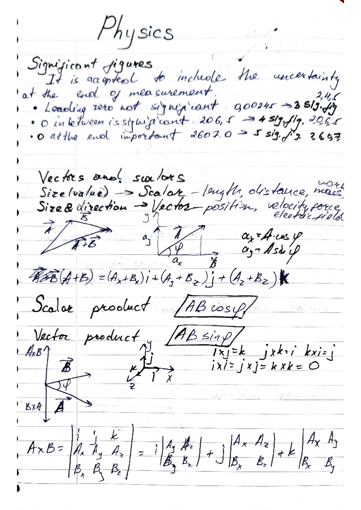 Physics start - 물리학 - Studocu