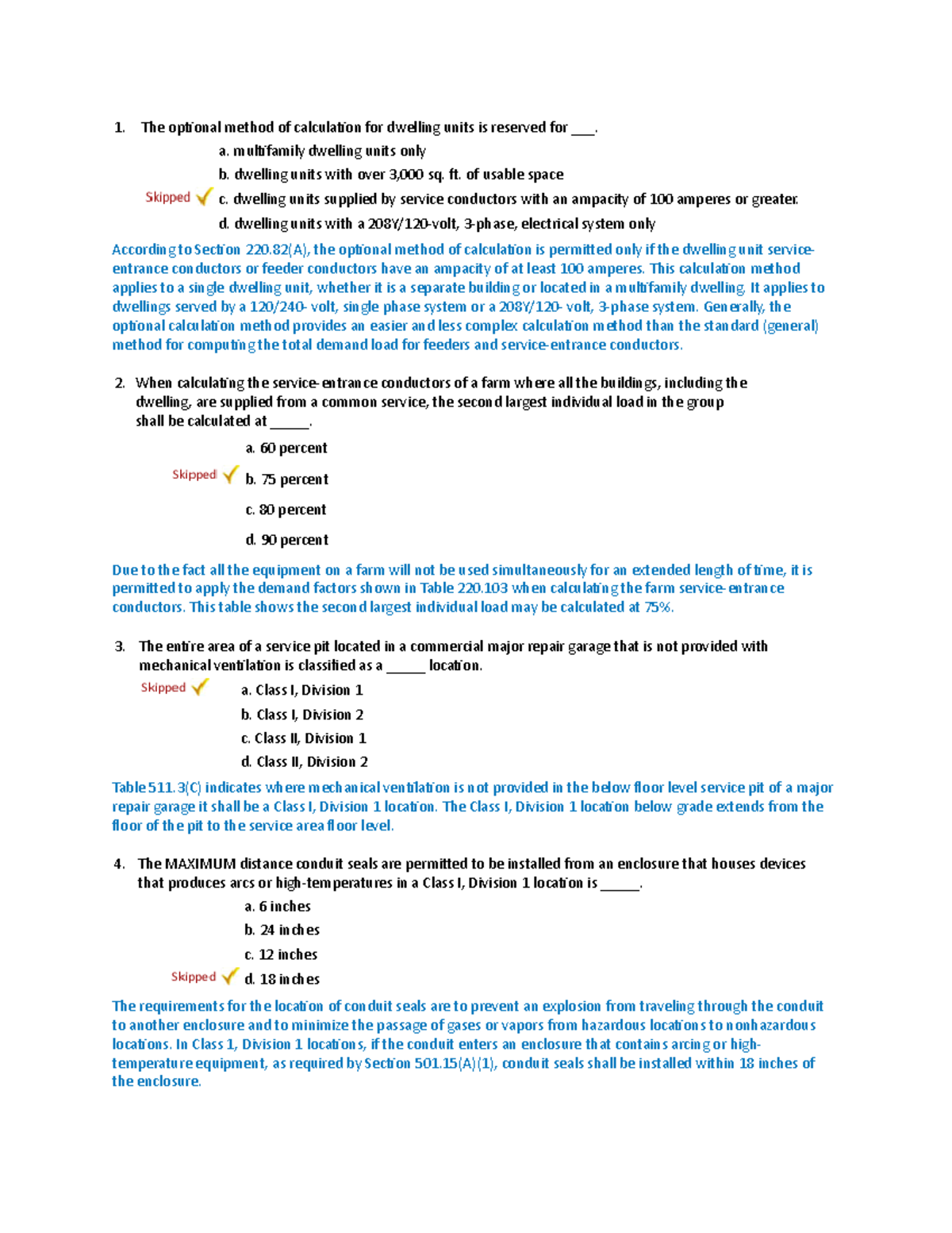 Exam 3 November 2017, questions and answers - 1. The optional method of ...