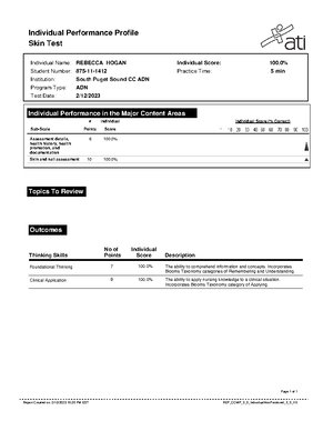 Respiratoryfinal - ATI Simulation final- Respiratory - Module Report ...