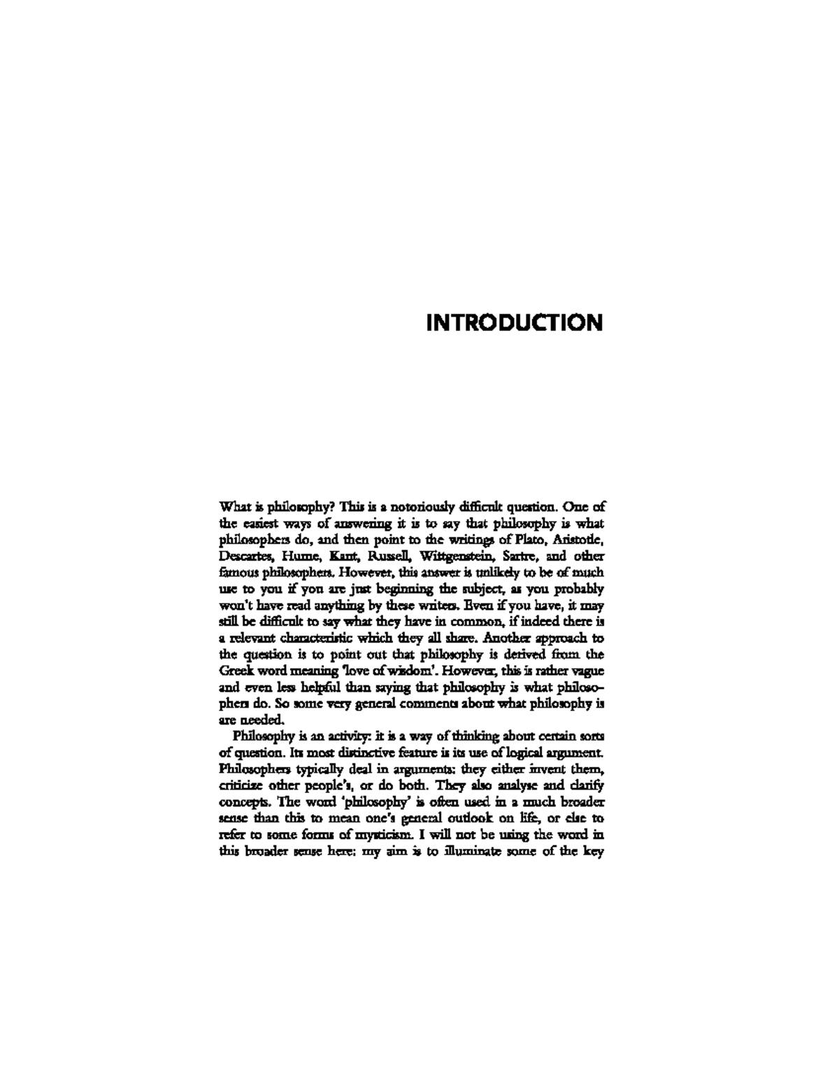 W1 Introducton 1 Nigel - Introduction to Psychology - Studocu