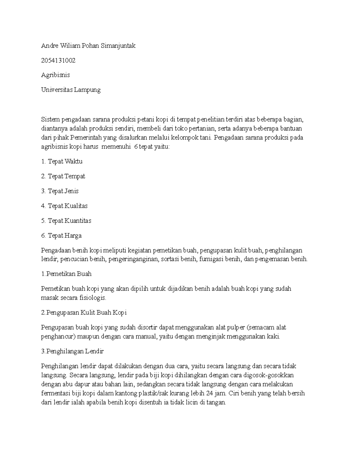 KMMI2 Andre Wiliam Pohan Simanjuntak 2054131002 - Andre Wiliam Pohan ...