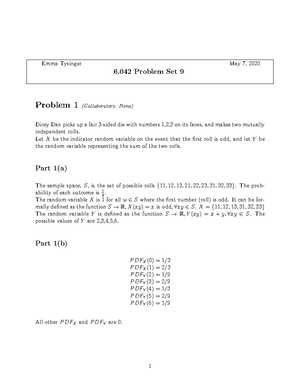 Problem Set 8 Solutions - Mathematics for Computer Science ...