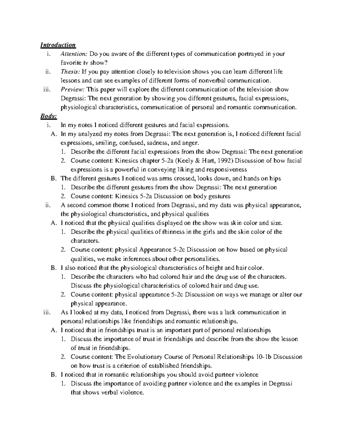 COM 101 research project 3 checkpoint - Introduction i. Attention: Do ...