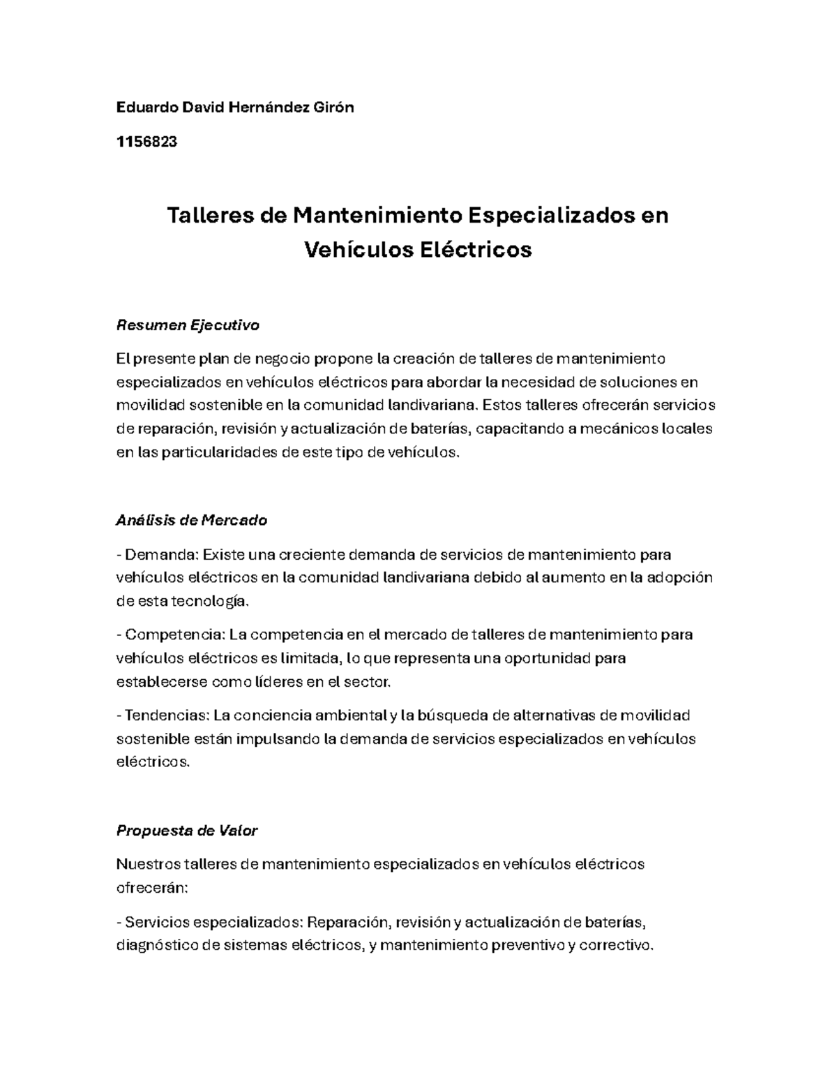 PLAN DE Negocio IDS - sdsdsdsdsd - Eduardo David Hernández Girón ...