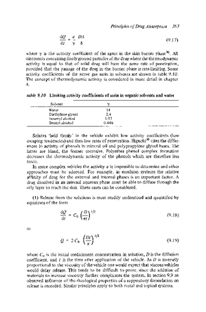 Physicochemical Principles of Pharmacy-41 - PrinciplesofDrug Absorption ...