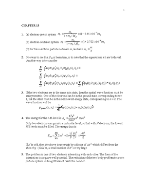 Ch02 - Quantum Physics - Stephen Gasiorowicz (Manual Solutions ...