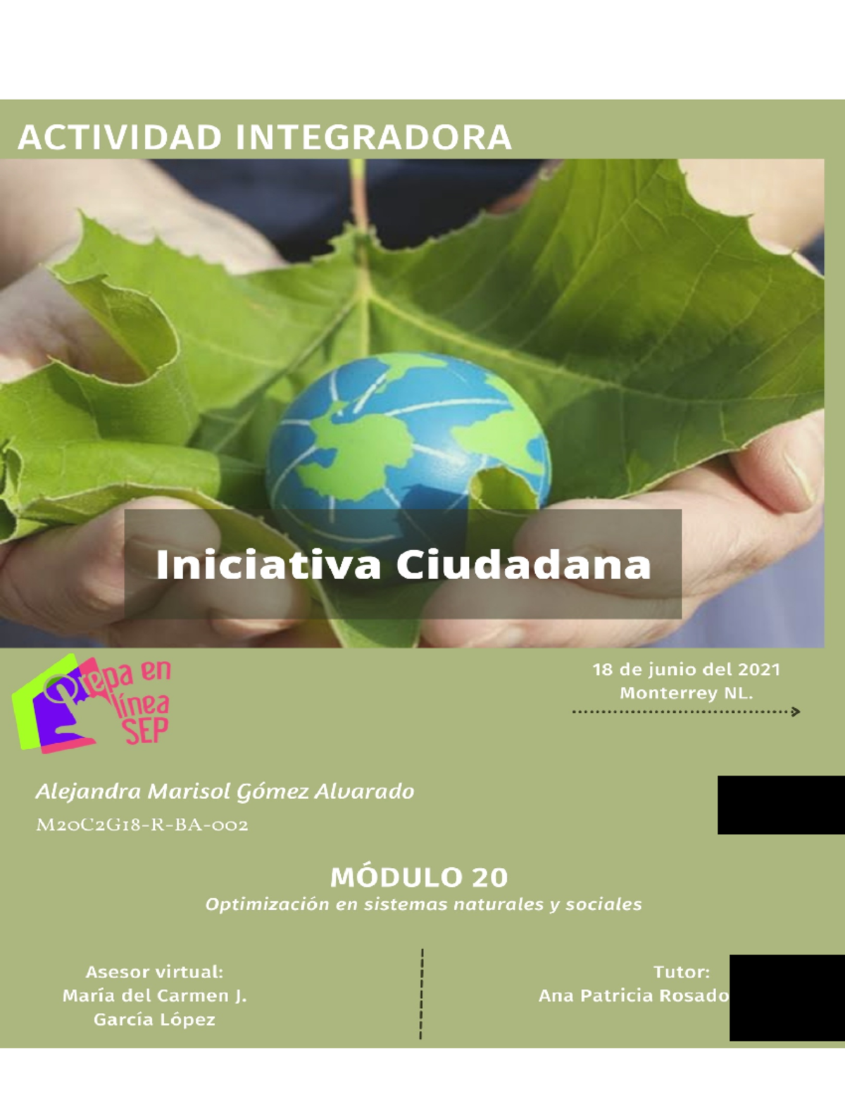 M20S3AI5 Iniciativa Ciudadana Prepa En Linea Sep Identifica Dos