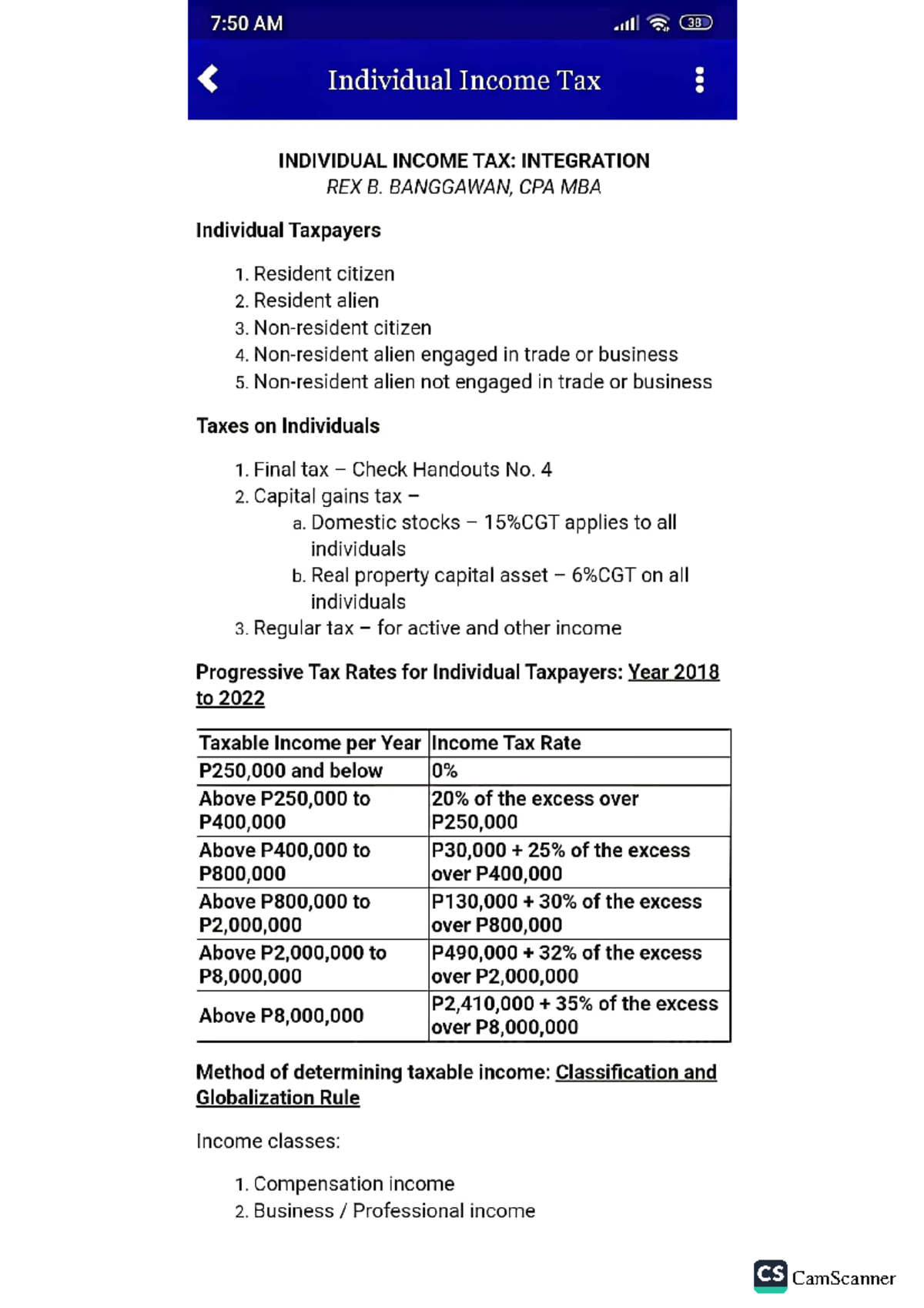 HO8 Individual Income Taxation - Fundamentals of Accounting ...