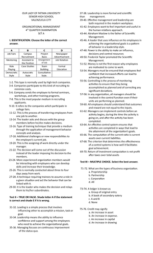 UNIT 4 Outline AND Topics - UNI T 4 OUTLI NE AND TOPI CS LEARNING ...