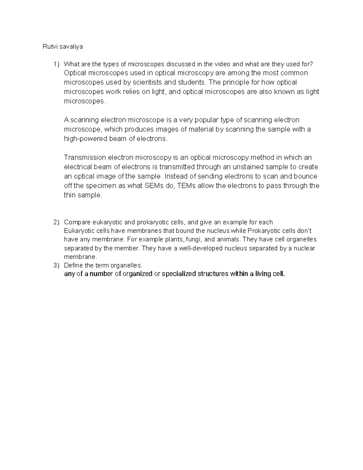 Human Biology Assignment 1 - Rutvi savaliya What are the types of ...