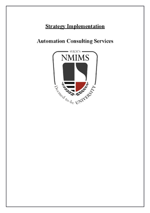 Badminton Approval - Strategic Management - NMIMS - Studocu