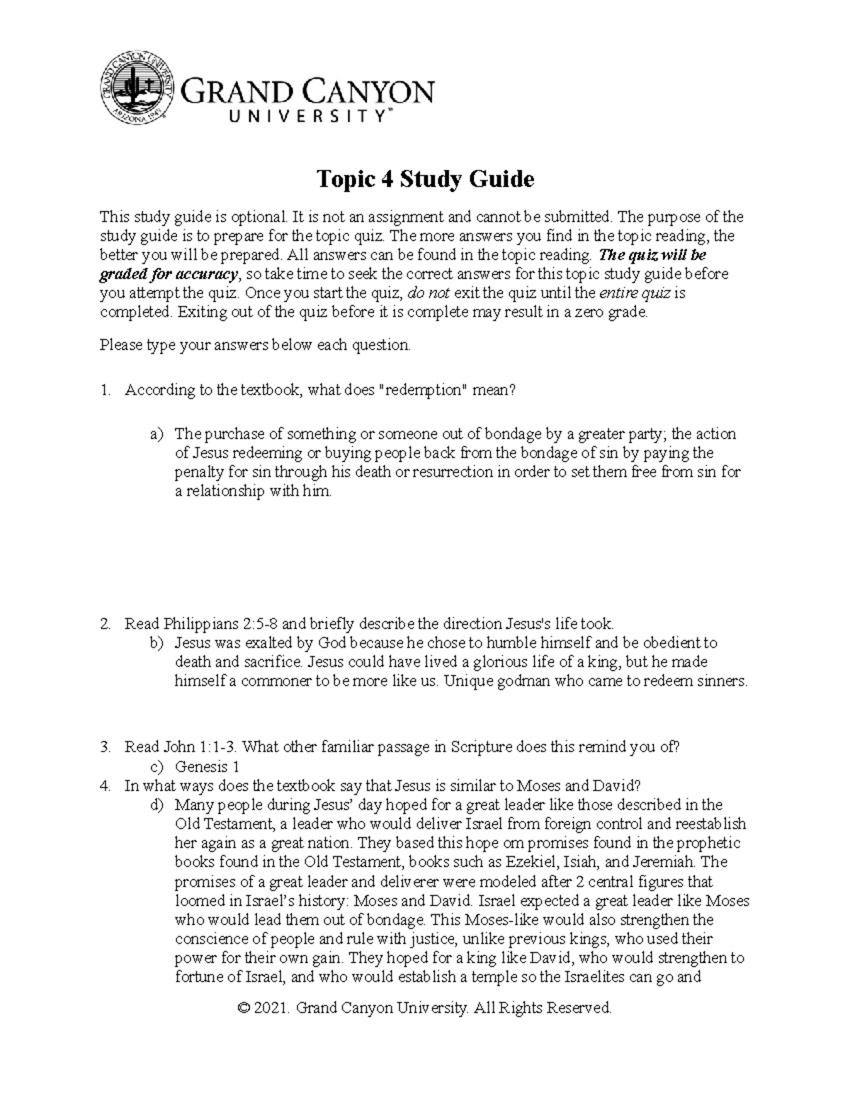 CWV 101 301 RS T4Study Guide Online - Topic 4 Study Guide This study ...