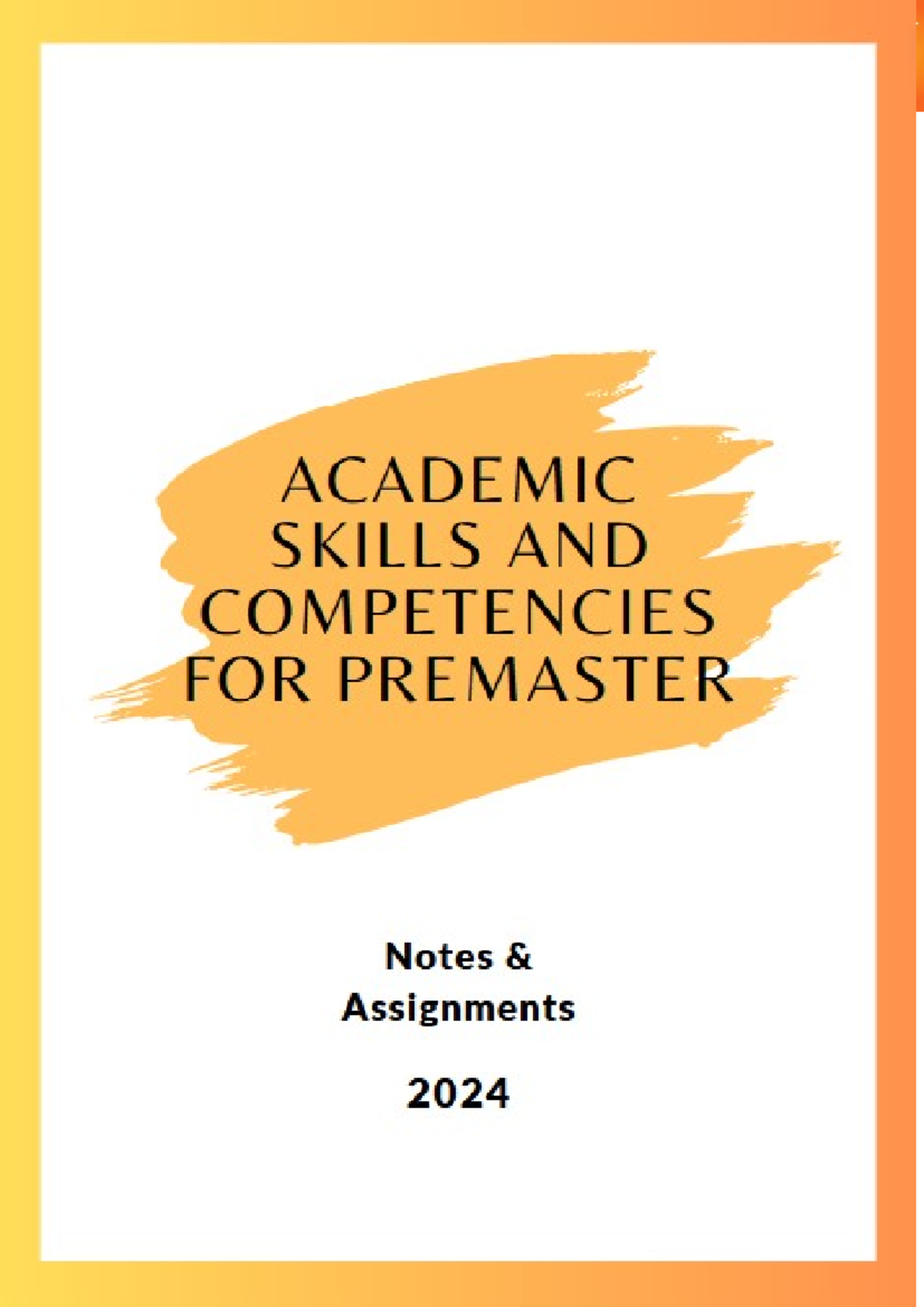 Notes Academic Skills and Competences - Contents Week - Studocu