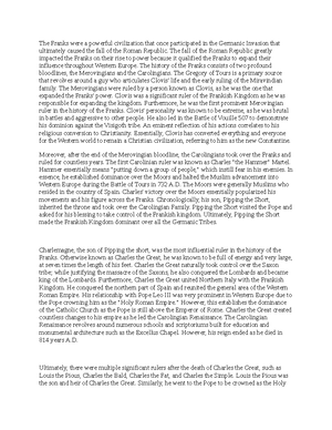 Lesson 7 Introduction To World Civilization I - There are internal ...