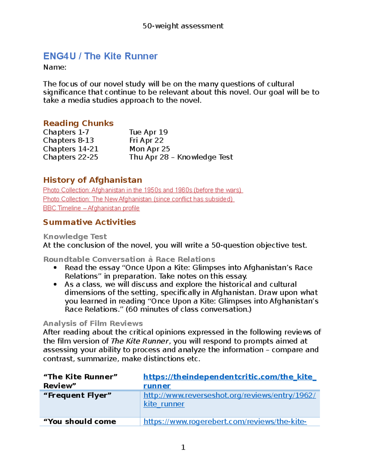 01 ENG4U-Kite Runner-summatives 2021-2022 - ENG4U / The Kite Runner ...