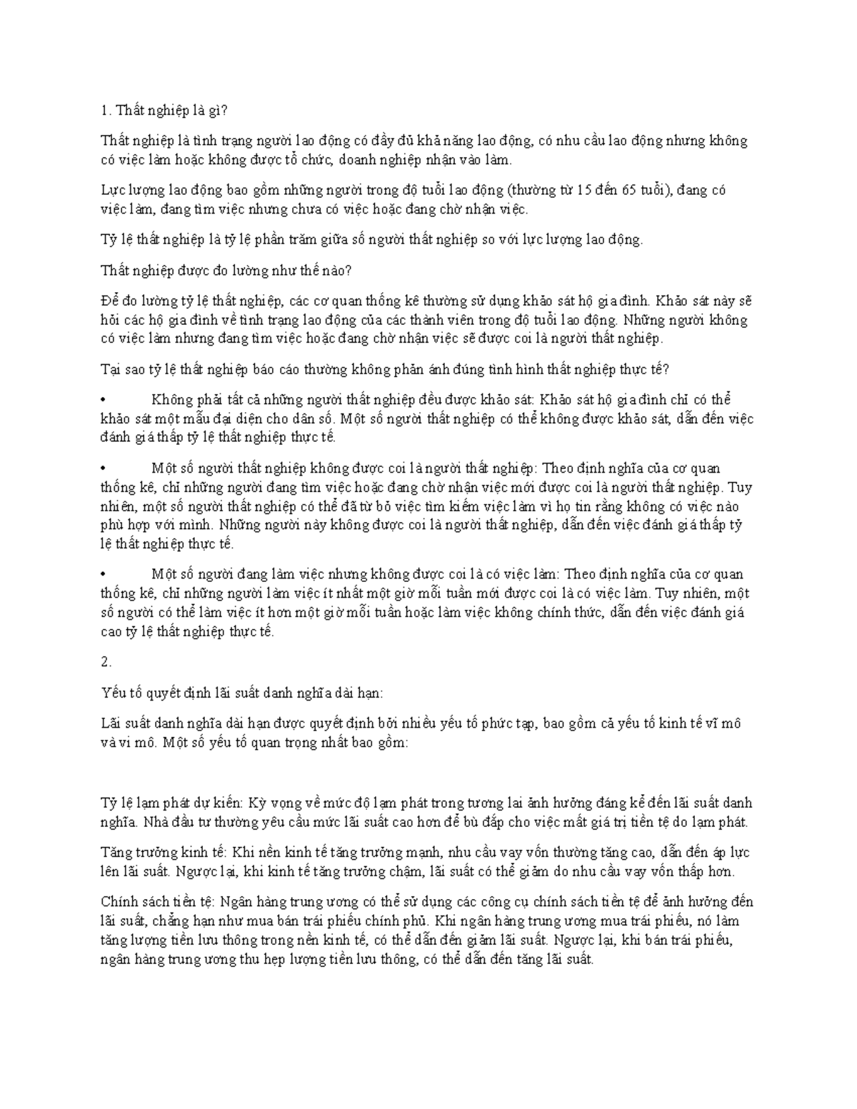 Vix moo - 6565656566 - 1. Thất nghiệp là gì? Thất nghiệp là tình trạng ...