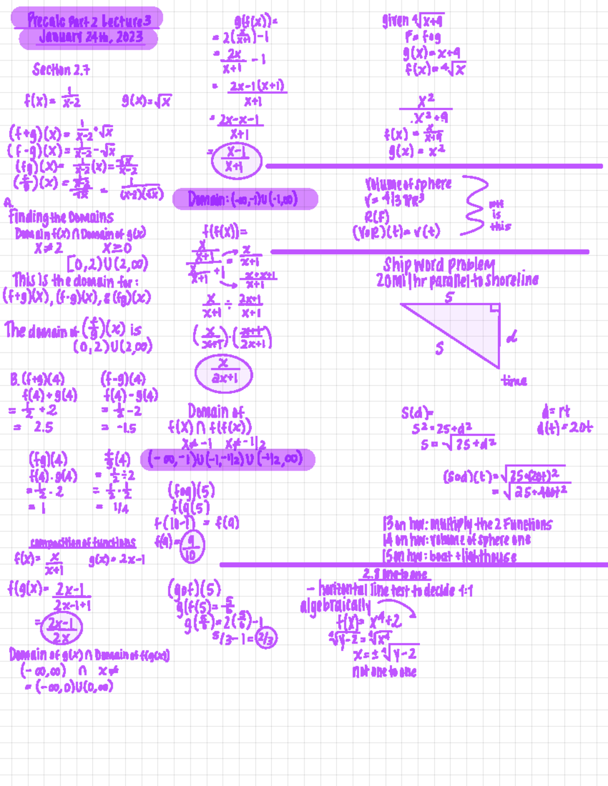 Precalc Part 2 Lecture Notes Precalc Part 2 Lecture 3 Gfx