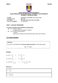 Advanced Differential Equation - MAT565 - UiTM Shah Alam - Studocu