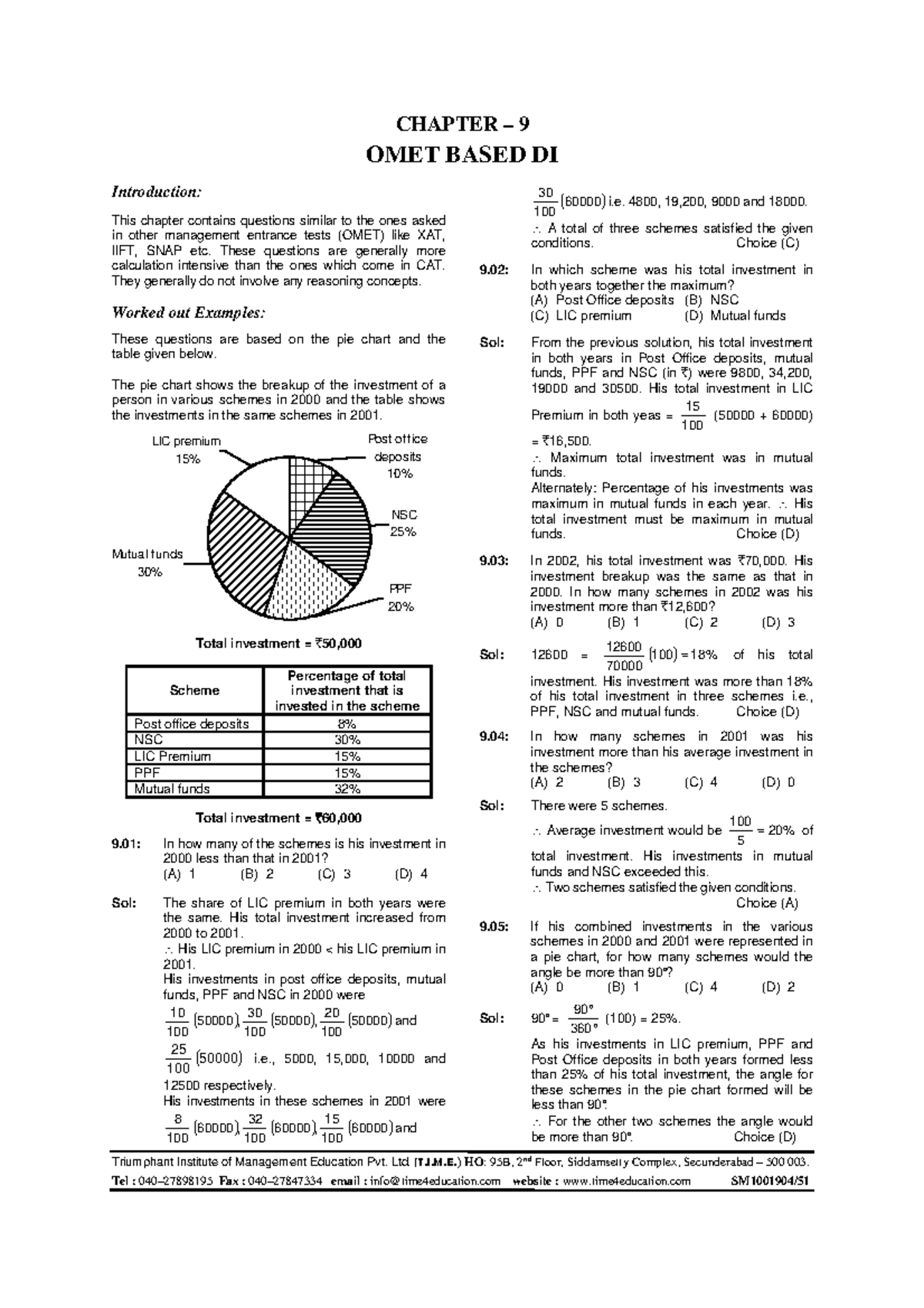 Chapter-9 Omet Based DI - Triumphant Institute of Management Education ...
