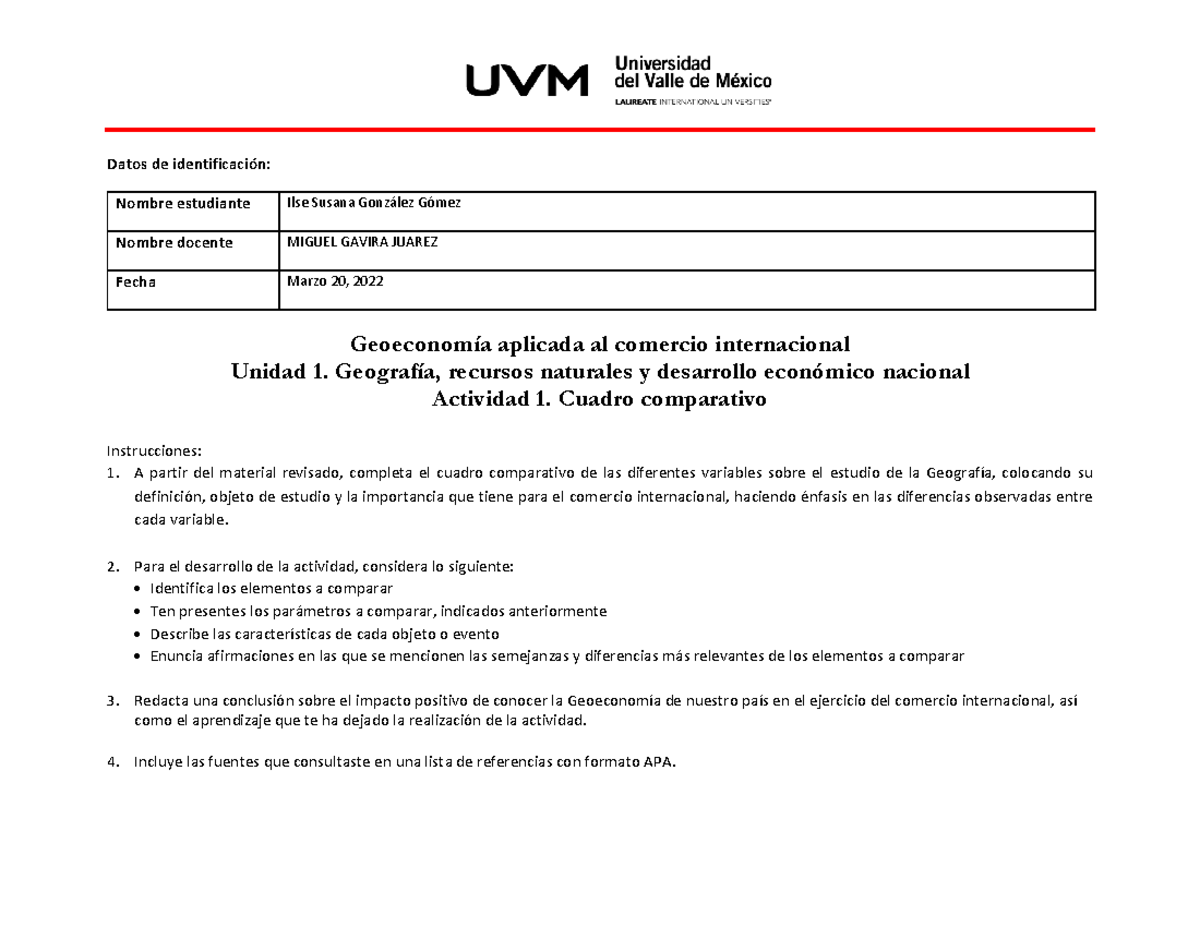 AI ISGG - dfsdfsdfsdfdsf - Datos de identificación: Geoeconomía ...