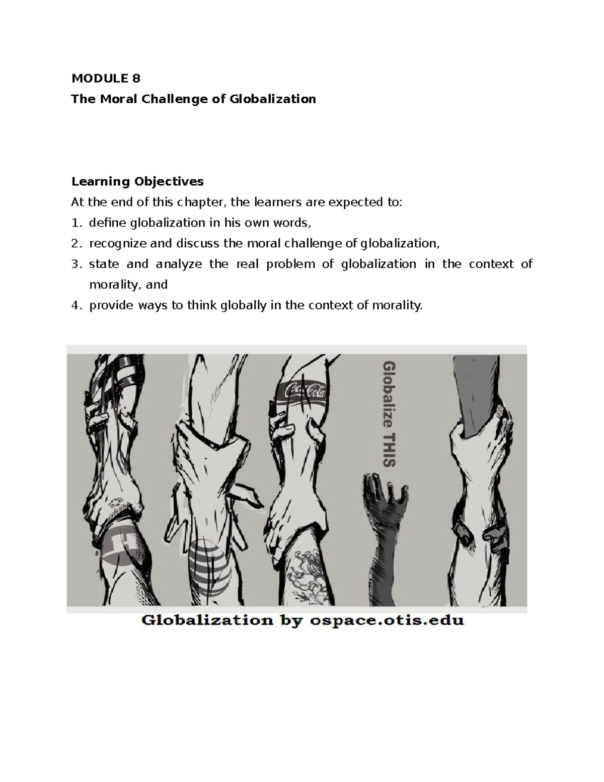Module-8- Lecture - qwertyuiol,mnbshxehdnejkwdew - MODULE 8 The Moral ...