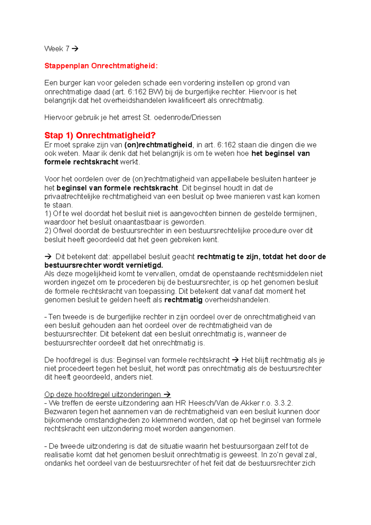 OD stappenplan wk 7 - lets go goed leren, je kan het het is echt ...