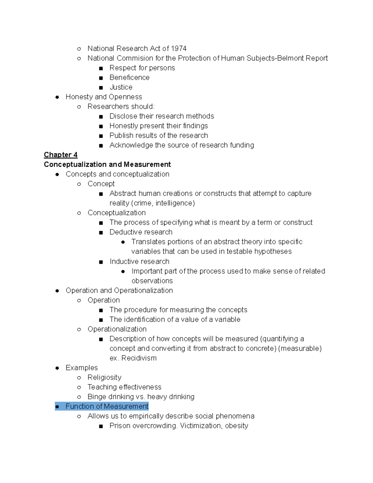 RDA Ch 3 pg 3 ch 4 pg 1 - Dr. Hartley - National Research Act of 1974 ...
