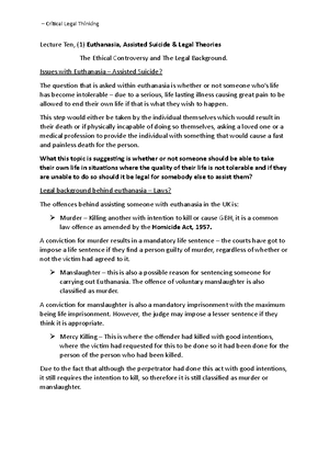 Critical legal thinking feminism - Critical legal thinking lecture 8 ...