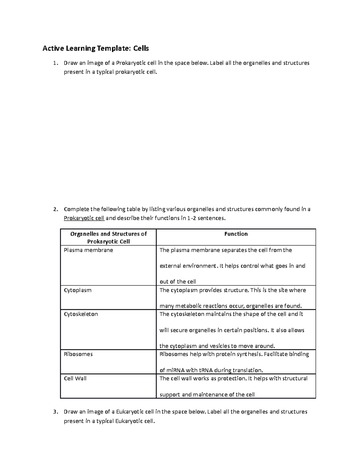 Active Learning - Cells completed - Active Learning Template: Cells ...