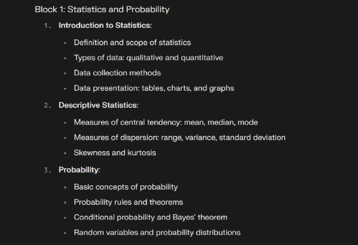 Bcs040 - Statistical Techniques - Studocu