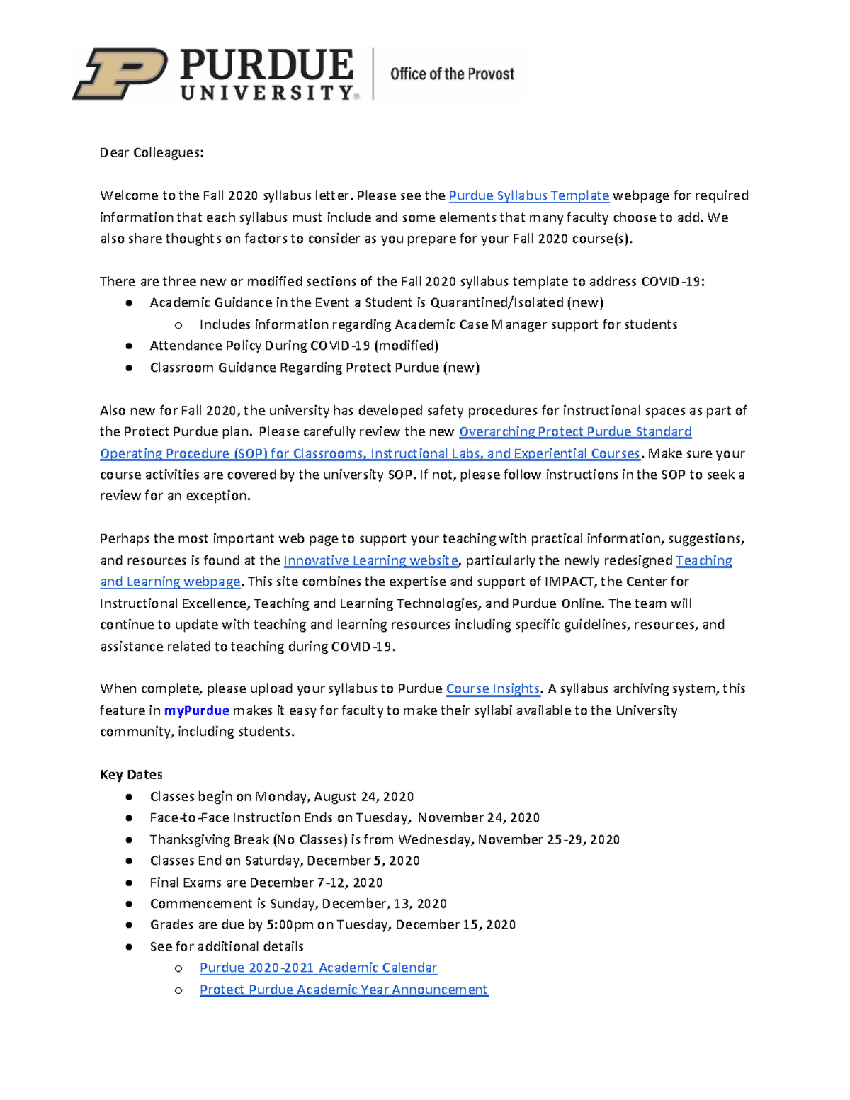 Syllabus-letter-final - i:;:-=) PURDUE Officeofthe Provost r!,__J ...