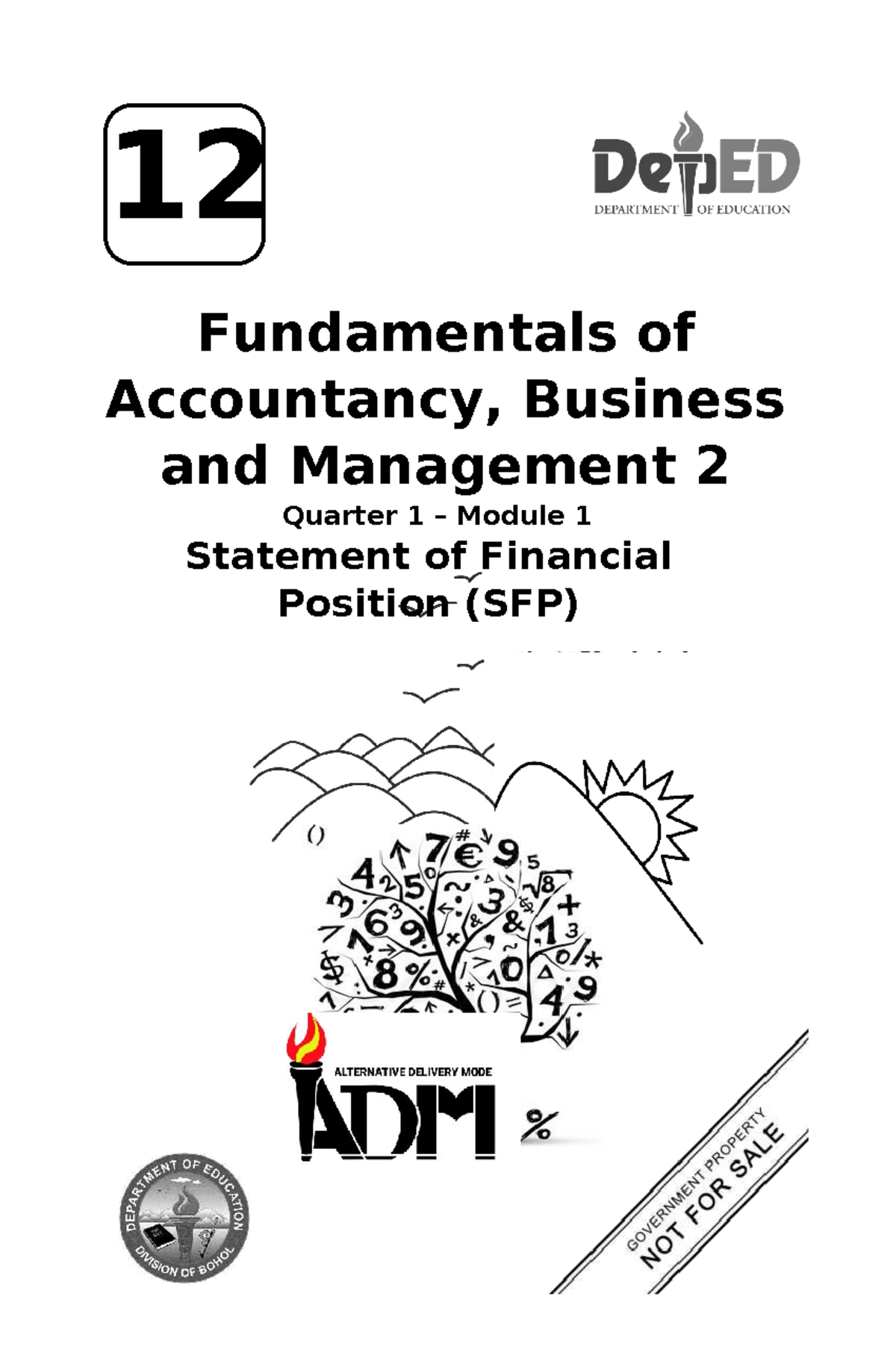 FABM2 Q1 SLM WK1 - Copy - NOTES - 12 Fundamentals of Accountancy ...