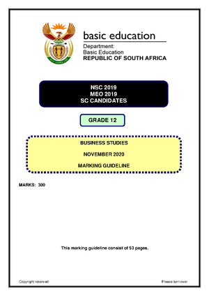 BSTD Gr 12 P1 Revision Book 2021 - GRADE 12 BUSINESS STUDIES PAPER 1 ...